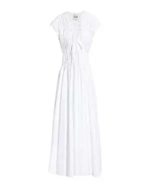 tove - Ceres Ruched Drawstring Midi Dress