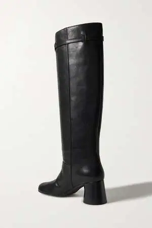 Khaite Admiral Leather Knee Boots