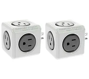 POWERCUBE Orignial Modular 5-socket System 2 Pack - One-color