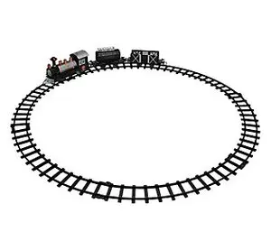NORTHLIGHT 9 Black & Silver Animated Train Set Sound - One-color