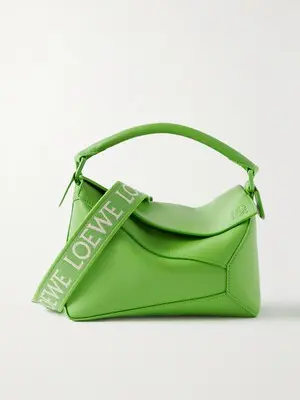 Loewe Puzzle Edge Small Shoulder Bag - Green