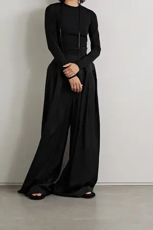 THE ROW Inverness Stretch-jersey Top