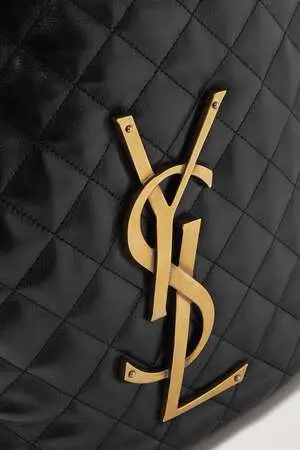 Saint Laurent Icare Extra Large Quilted Leather Tote - Black