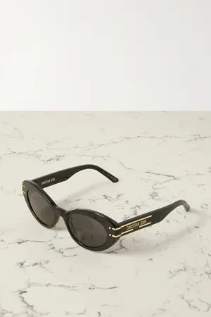 Dior Diorsignature B3u Cat-eye Sunglasses - Black
