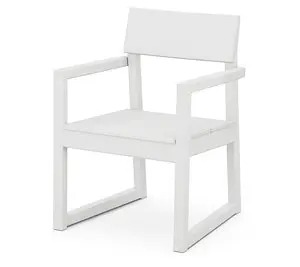 POLYWOOD Edge Dining Arm Chair