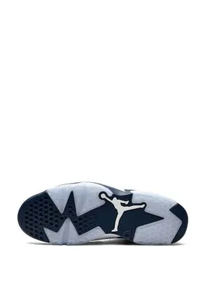 JORDAN Air 6 Retro Midnight Navy Sneakers - White