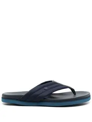 BALDININI Logo-plaque Detail Flip-flops - Blue