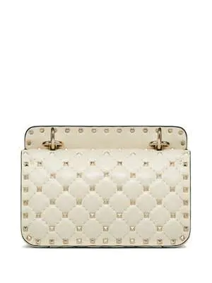 Valentino Garavani Rockstud Spike Shoulder Bag - Neutrals