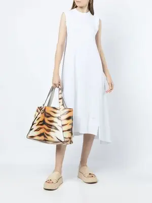 Stella McCartney Logo Patch Detail Tank Dress
