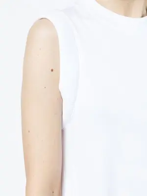 Stella McCartney Logo Patch Detail Tank Dress