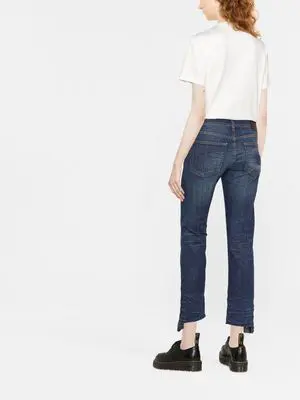 R13 Mid-rise Cropped Jeans