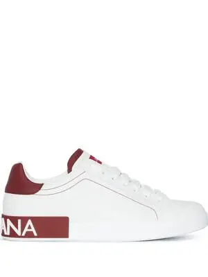 Dolce & Gabbana Portofino Low-top Sneakers - White