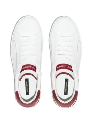 Dolce & Gabbana Portofino Low-top Sneakers - White