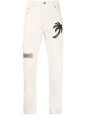 Palm Angels Straight-leg Jeans