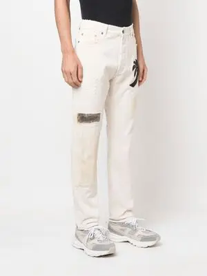 Palm Angels Straight-leg Jeans