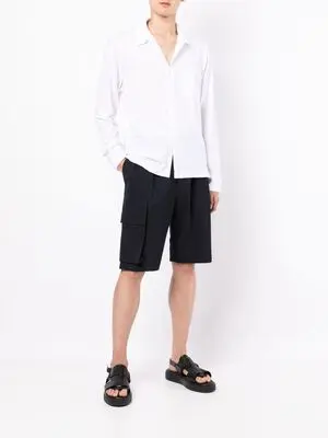 JAMES PERSE Long-sleeve Knit Shirt - White
