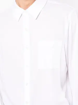JAMES PERSE Long-sleeve Knit Shirt - White