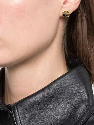 Karl Lagerfeld Ikonik Karl Stud Earrings