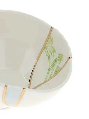 SELETTI Crack Detail Bowl - White
