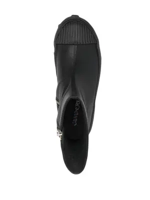 Camper Leather Ankle Boots - Black