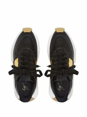 GIUSEPPE ZANOTTI Ferox Panelled Sneakers - Black