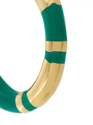 AURÉLIE BIDERMANN Panelled Half Hoop Earrings