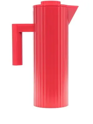 ALESSI Ribbed-detail Cylindrical Jug