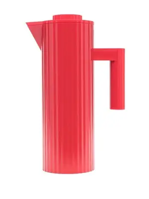 ALESSI Ribbed-detail Cylindrical Jug