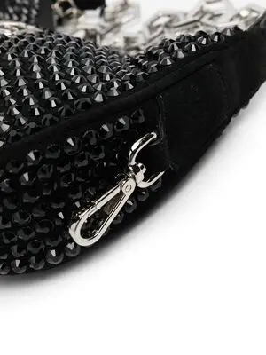 Philipp Plein Crystal-embellished Tote Bag - Black