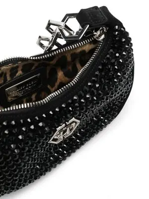 Philipp Plein Crystal-embellished Tote Bag - Black