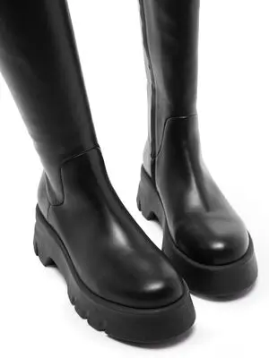 GIANVITO ROSSI Polished-finish Boots
