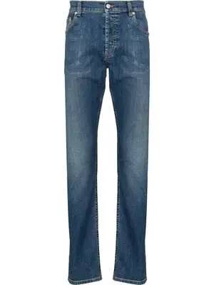 Alexander Mcqueen Stretch Jeans For Men