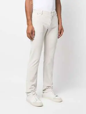 Jacob Cohen Corduroy Straight-leg Jeans - Neutrals