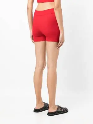 Cashmere In Love Alexa Knit Cycling Shorts - Red