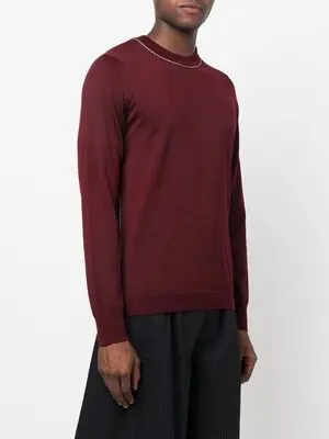 MAISON MARGIELA Work-in-progress Wool Sweater - Red