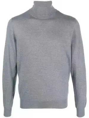 Corneliani Roll-neck Jumper - Grey