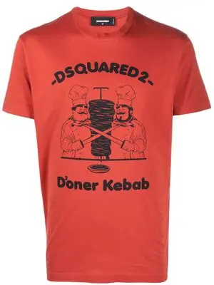 Dsquared2 Logo-print Cotton T-shirt