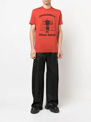 Dsquared2 Logo-print Cotton T-shirt