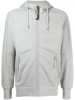 C.P. COMPANY Goggle Detail Zip-up Hoodie