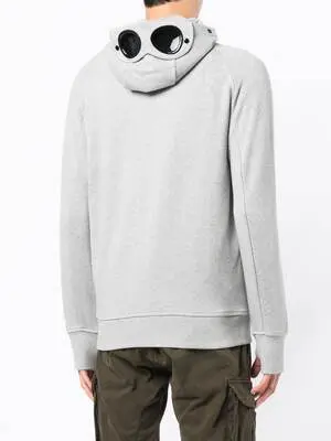 C.P. COMPANY Goggle Detail Zip-up Hoodie