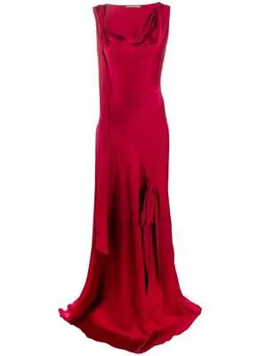 Alberta Ferretti Asymmetric-design Gown