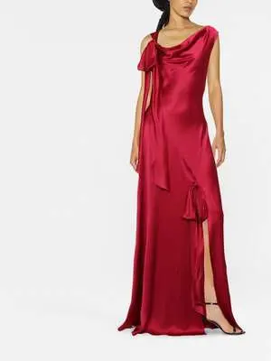 Alberta Ferretti Asymmetric-design Gown