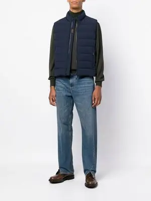 MOORER Oliver Quilted Gilet