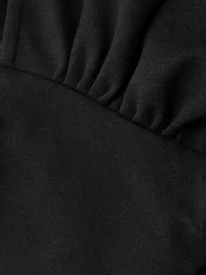 Dolce & Gabbana Cut-out Draped Midi Dress