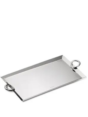 Christofle Vertigo Rectangular Tray - Silver