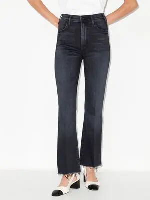 MOTHER The Hustler High-waisted Flared Jeans