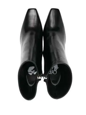 Off-White Allen 140mm Leather Ankle Boots