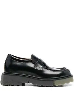 Off-white Slip On Loafers For Men