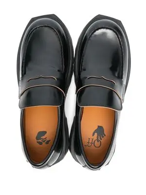 Off-White Leather Loafers