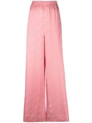 Stella McCartney Logo-print Palazzo Trousers
